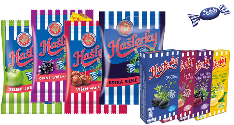 Hašlerky | Naše výrobky | Bonbony | Nestlé Česko
